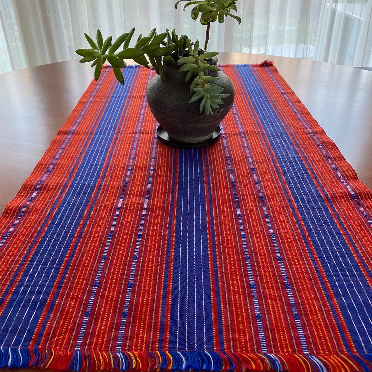 Buy Handwoven Designer Table Runner Online | Handmade Table Runner ...