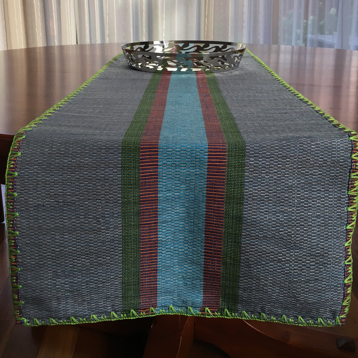Buy Multicolor Striped Table Runner Online – Inabel Shop LLC